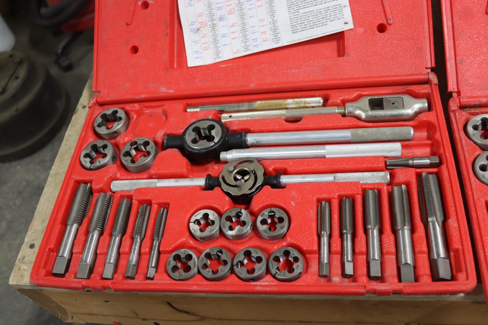 Snap-on 25 PC Tap and Die Set SAE TD9902A for sale online | eBay