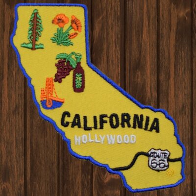 California State Embroidered Patch — Iron On | eBay