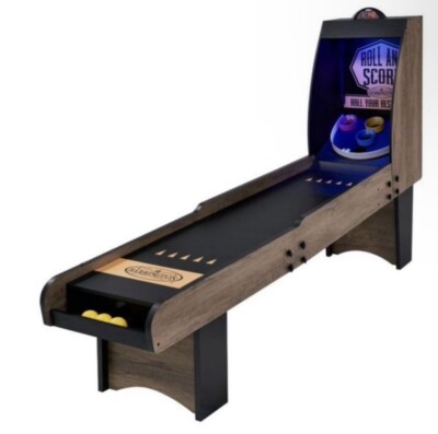 Barrington 84” Arcade Roll and Score Game with LED Lights & Electronic ...