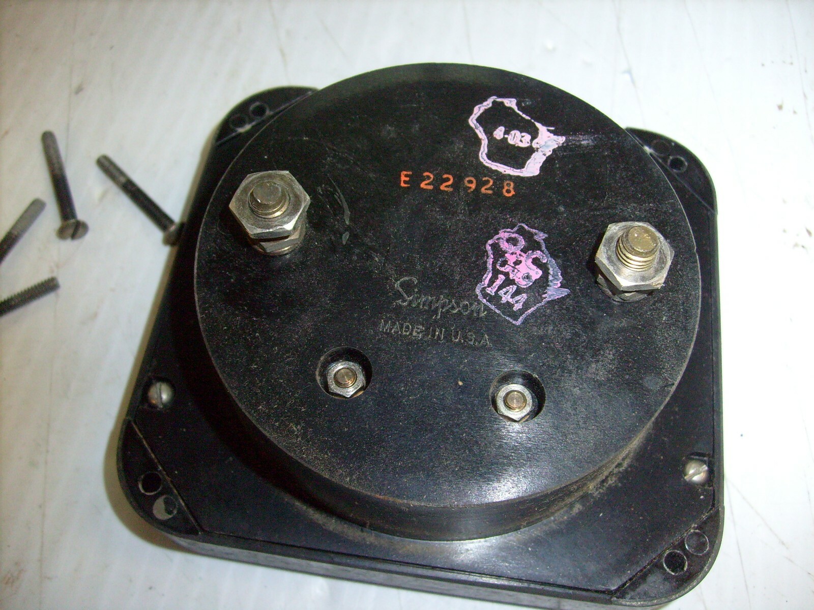 HP Hewlett Packard 434A Calorimetric Original Power Panel Meter Watts ...