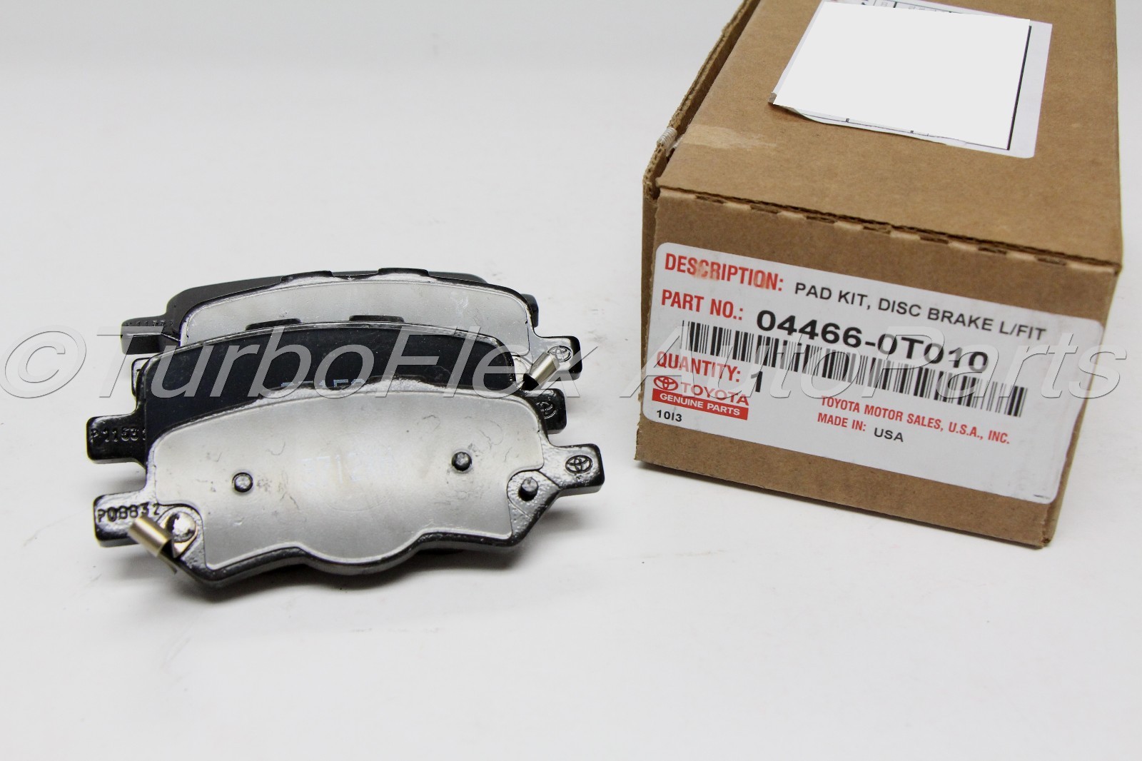 Toyota Venza 2009-2016 Rear Brake Pad Set Genuine OEM 04466-0T010 | eBay