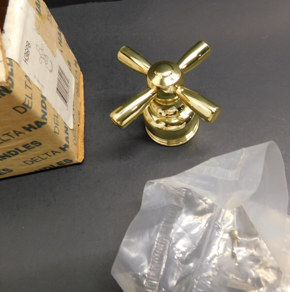 Delta H36PB One Medium Neo Style Metal Cross Handle | eBay