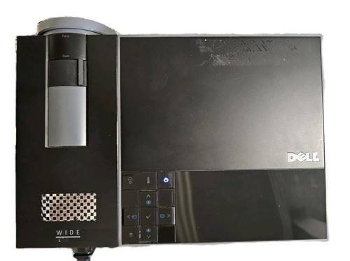 Dell 1610HD DLP Front Projector Wide HD DLP HDMI 3500 Lumens w/ Remote ...