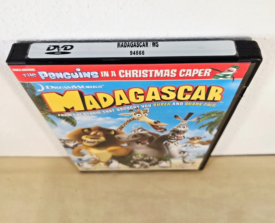 Madagascar (DVD, 2005, Widescreen) New & Sealed | eBay