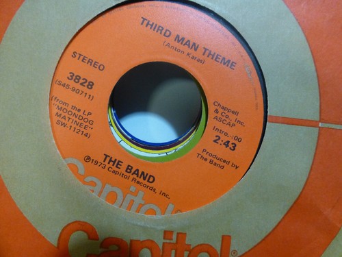 THE BAND THIRD MAN THEME & W S WALCOTT MEDICINE SHOW VG+ 45 | eBay
