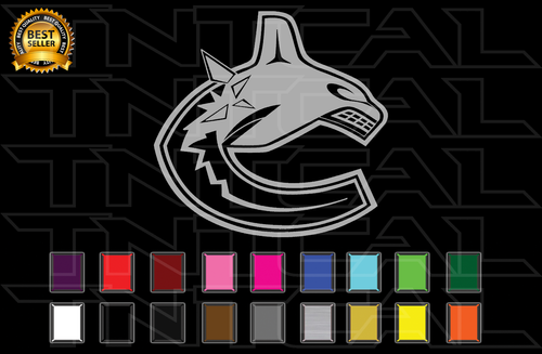 Vancouver Canucks Decal Sticker Hockey Team Logo NHL Vinyl Car Window ...
