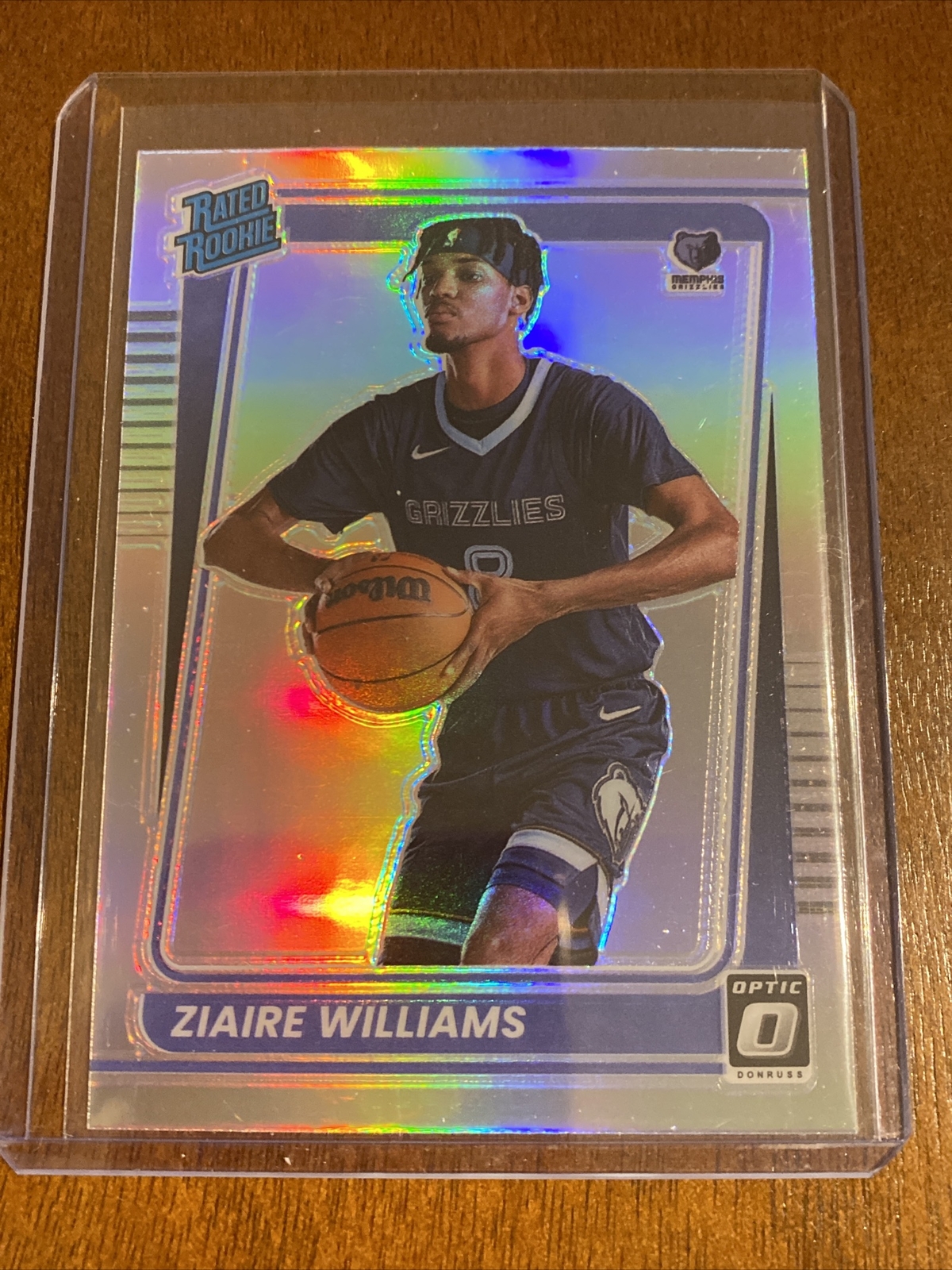 2021-22 Donruss Optic Zaire Williams Rated Rookie Holo Silver RC ...