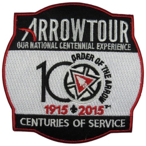 2015 OA Centennial Arrowtour Patch RED Bdr (LX355) | eBay