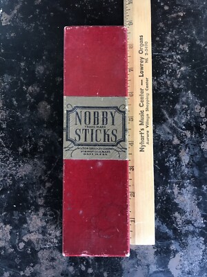 Vintage Antique Milton Bradley NOBBY STICKS 1937 with Instructions No ...