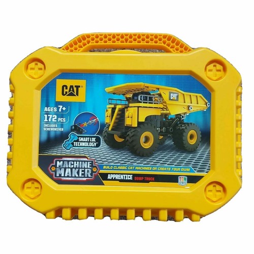 CAT MACHINE MAKER CONSTRUCTION TOY SET APPRENTICE DUMP TRUCK 172 PCS | eBay