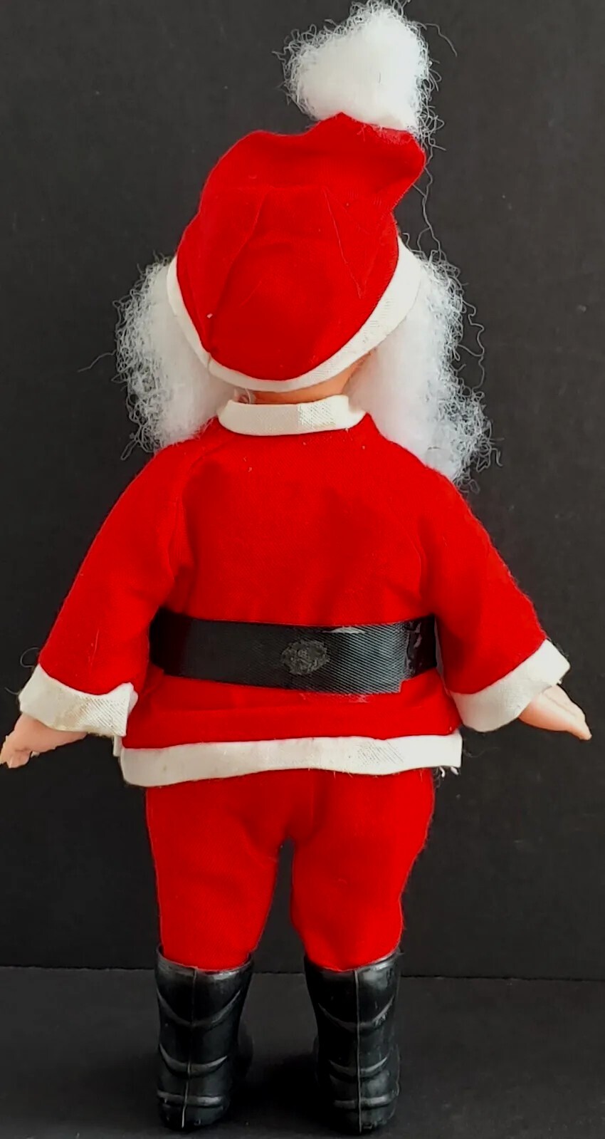 Freestanding Santa Claus Figurine Decorative 9" Plastic Poseable Santa ...