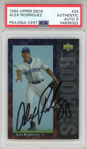 Alex Rodriguez 1994 Upper Deck Rookie Card #24 (PSA) | eBay