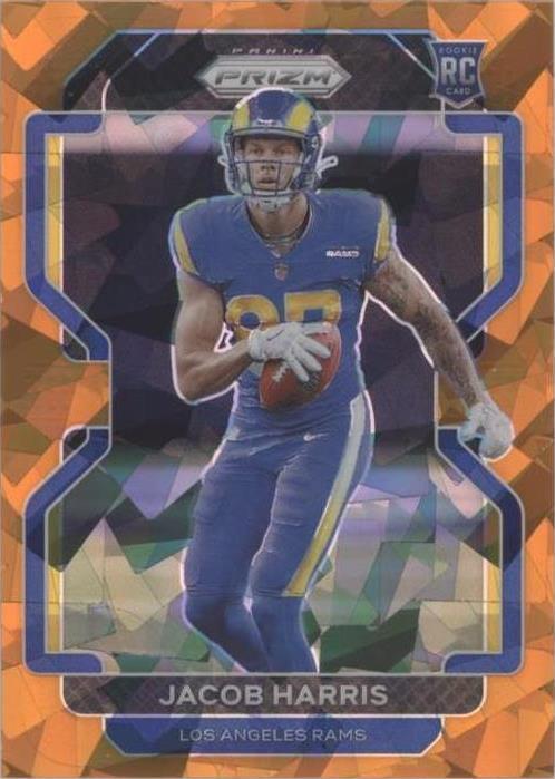 2021 Panini Prizm - Rookie Jacob Harris #368 Orange Ice Prizm (RC) for ...
