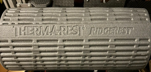 Therm-a-rest RidgeRest Lightweight Sleeping Classic Foam Pad Camping ...