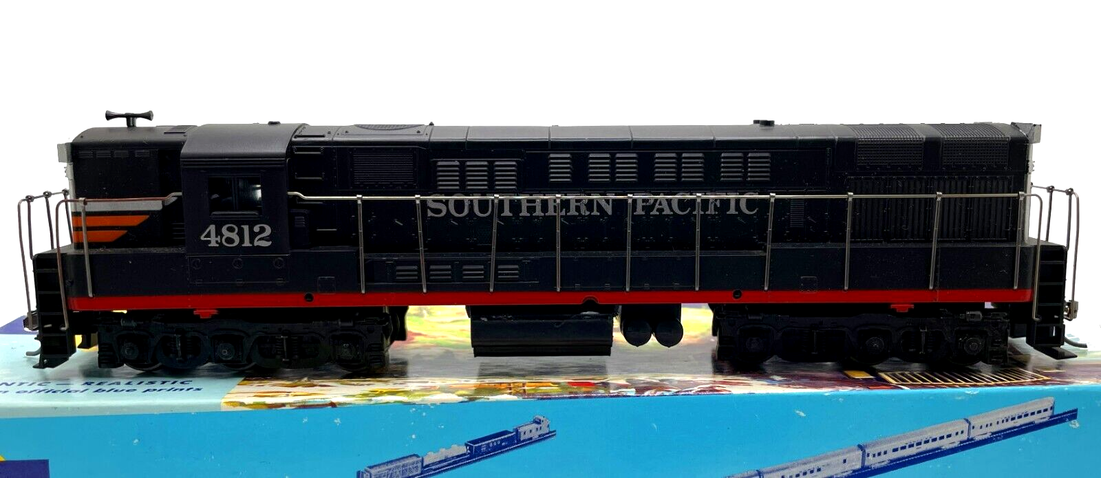 HO ATHEARN 4328 TRAINMASTER SOUTHERN PACIFIC SP # 4812 BLACK WIDOW | eBay