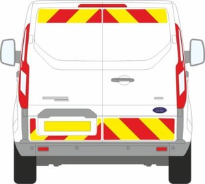 FORD TRANSIT CUSTOM TOP + BOTTOM PRISMATIC CHEVRON KIT CHAPTER 8 ...