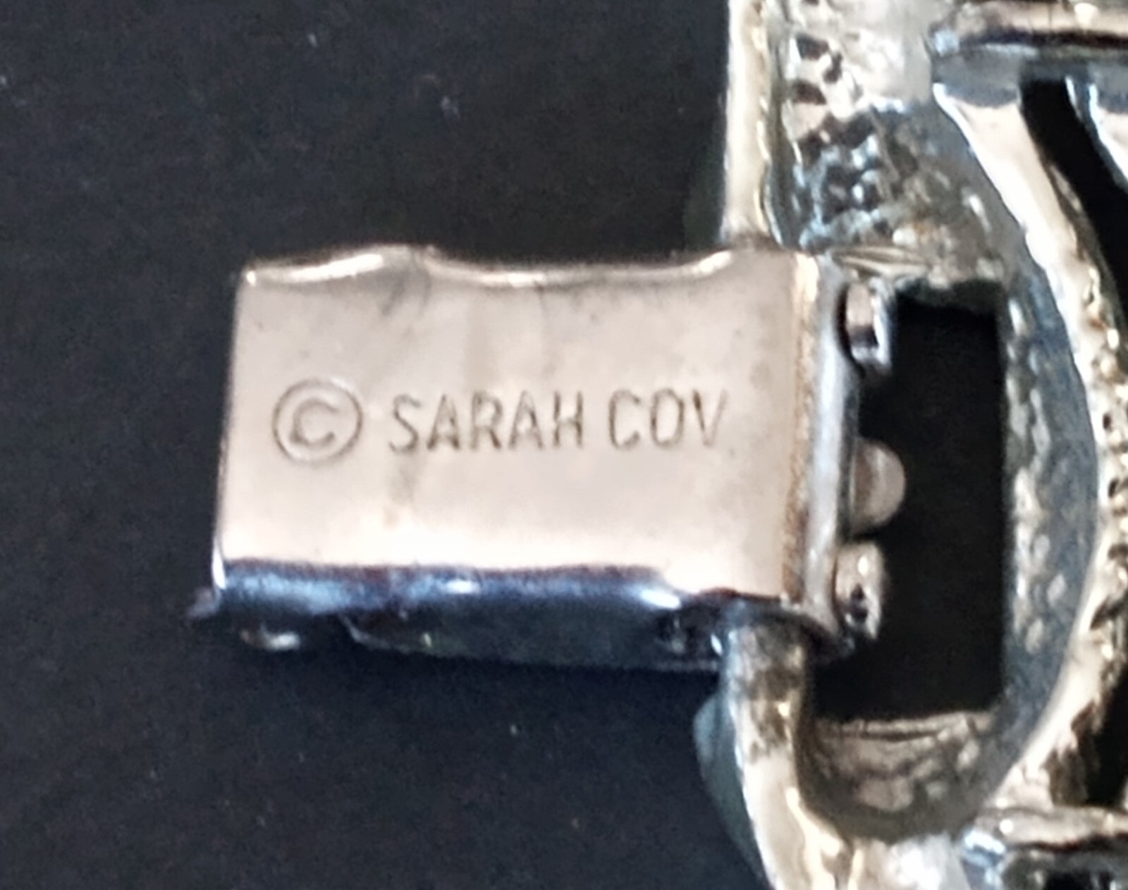 Sarah Coventry Vintage Collectible Silver Cuff Bracel… - Gem