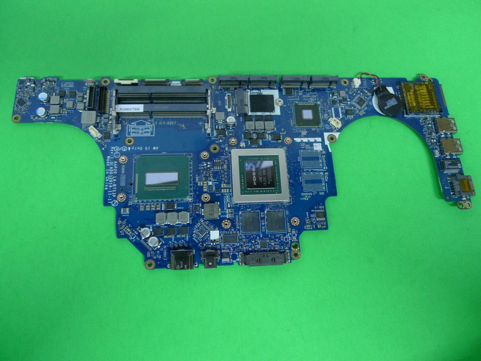 Dell Alienware 15.6" 15 P42F OEM i5- 4210H 2.9GHz GTX965m Motherboard ...
