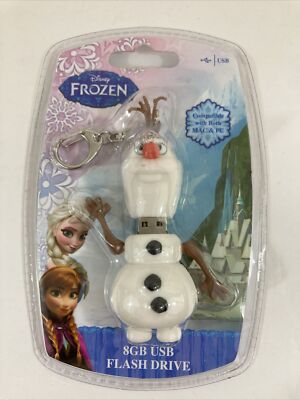 Disney Frozen Olaf 8GB USB Flash Drive Sakar Plug & Play New | eBay