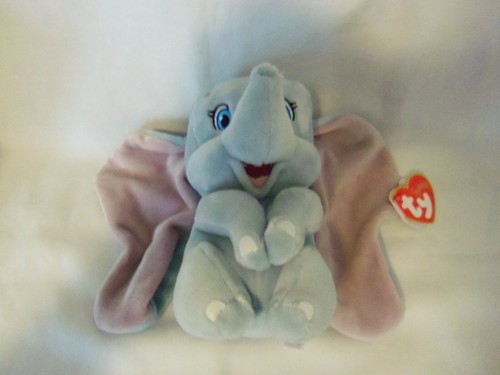TY Sparkle Beanie Babies Collection Disney Dumbo Plush Toy New With ...