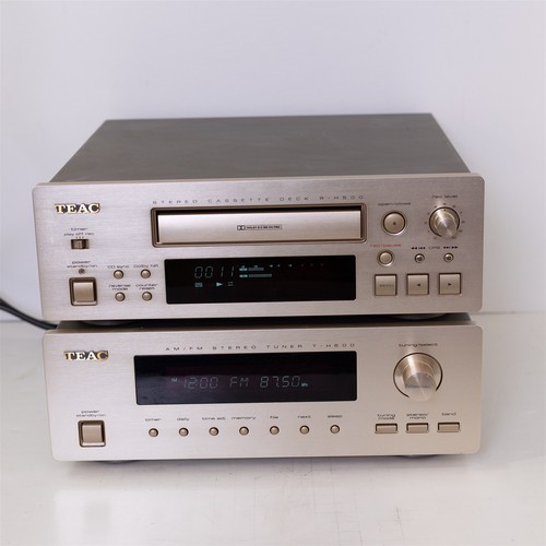 Teac Compact Cassette Deck & Teac Radio Tuner (R-H500, T-H500) | eBay
