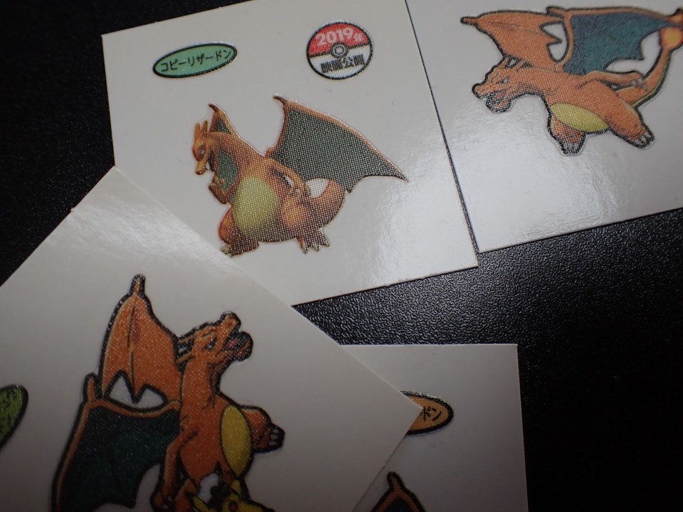 Pokemon Card Daiichi Bread Promo Sticker Charizard x4 SET #5520 | eBay