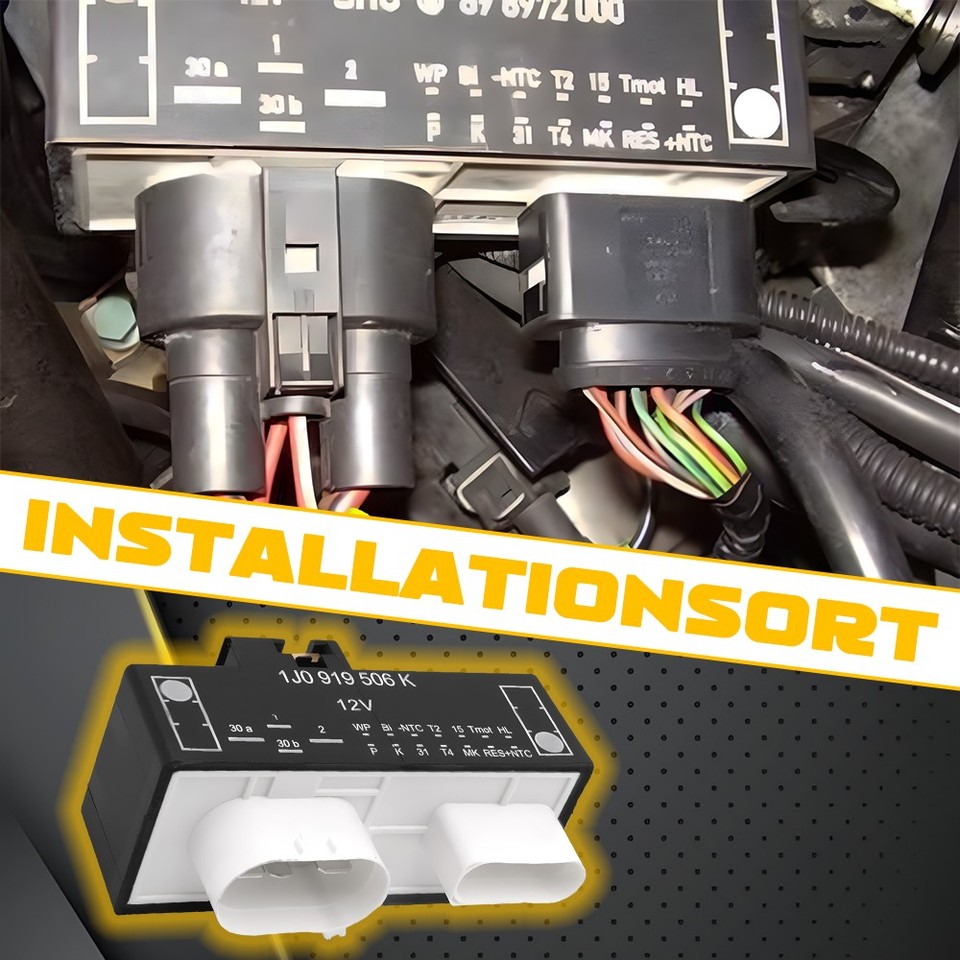 Radiator Cooling Fan Control Module For VW Jetta Beetle Golf Audi TT ...