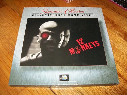 12 MONKEYS 3-Laserdisc LD BOXED SET WIDESCREEN SIGNATURE COLLECTION ...