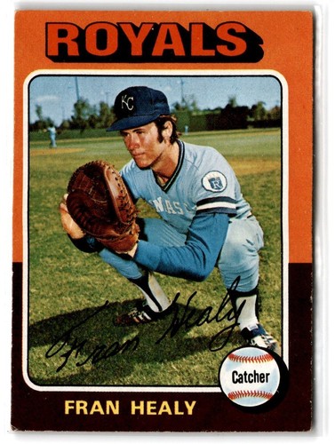 1975 Topps Fran Healy #251 Kansas City Royals Baseball Card | eBay