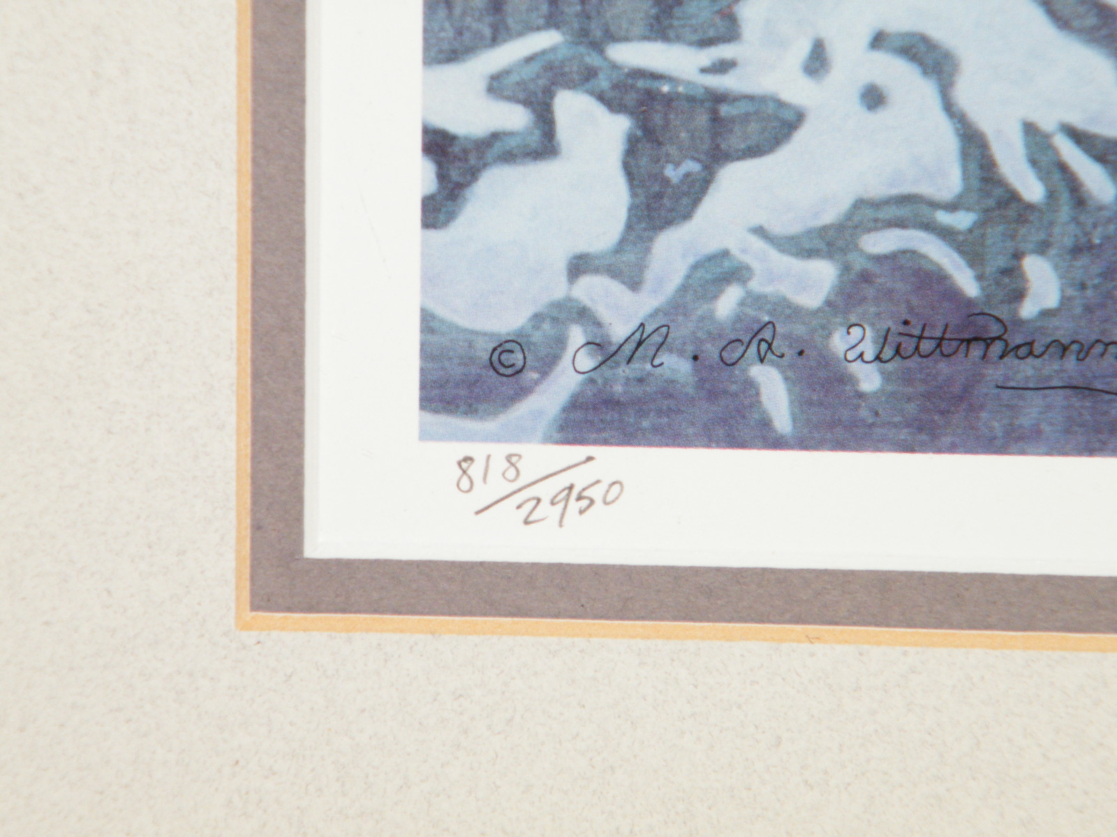 "HIGH KINGDOM" ARTIST: M.A. ALEXANDER WITTMANN, LIMITED EDITION, COA ...