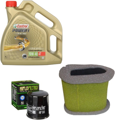 Kawasaki KLE 500 2006 Castrol Power 1 Racing 10w40 4L Oil Service Kits ...