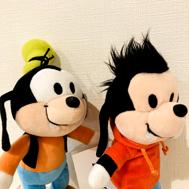 nuiMOs Max & Goofy Plush Doll Set Stuffed Toy from Disney Store Japan ...