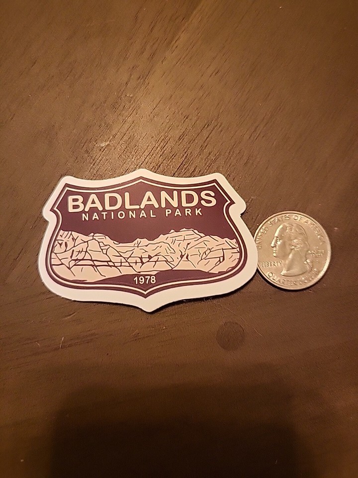 Badlands National Park Sticker Decal | eBay
