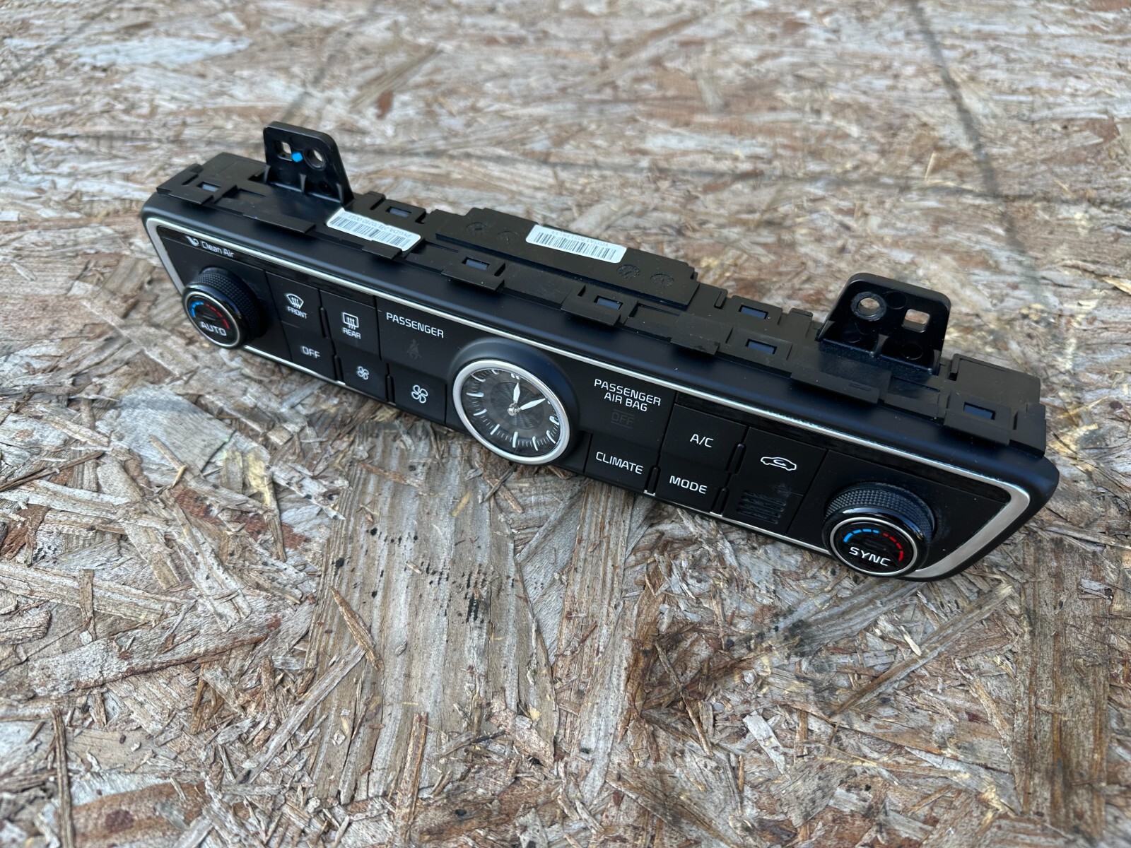KIA CADENZA 17-20 OEM DASH AC CLIMATE HVAC AC CONTROL SWITCH CLOCK 10K ...
