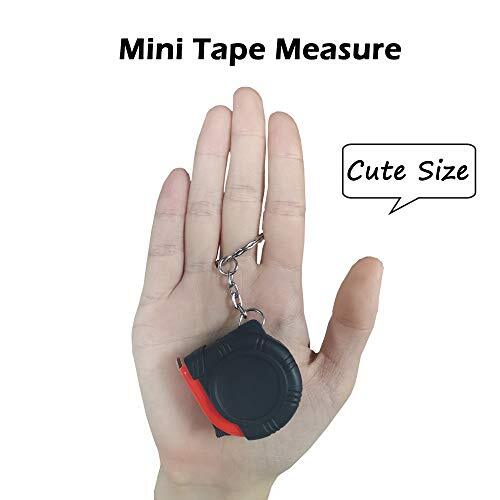 1m/3ft Retractable Tape Measure Mini Keychain Metric/inch Measuring ...
