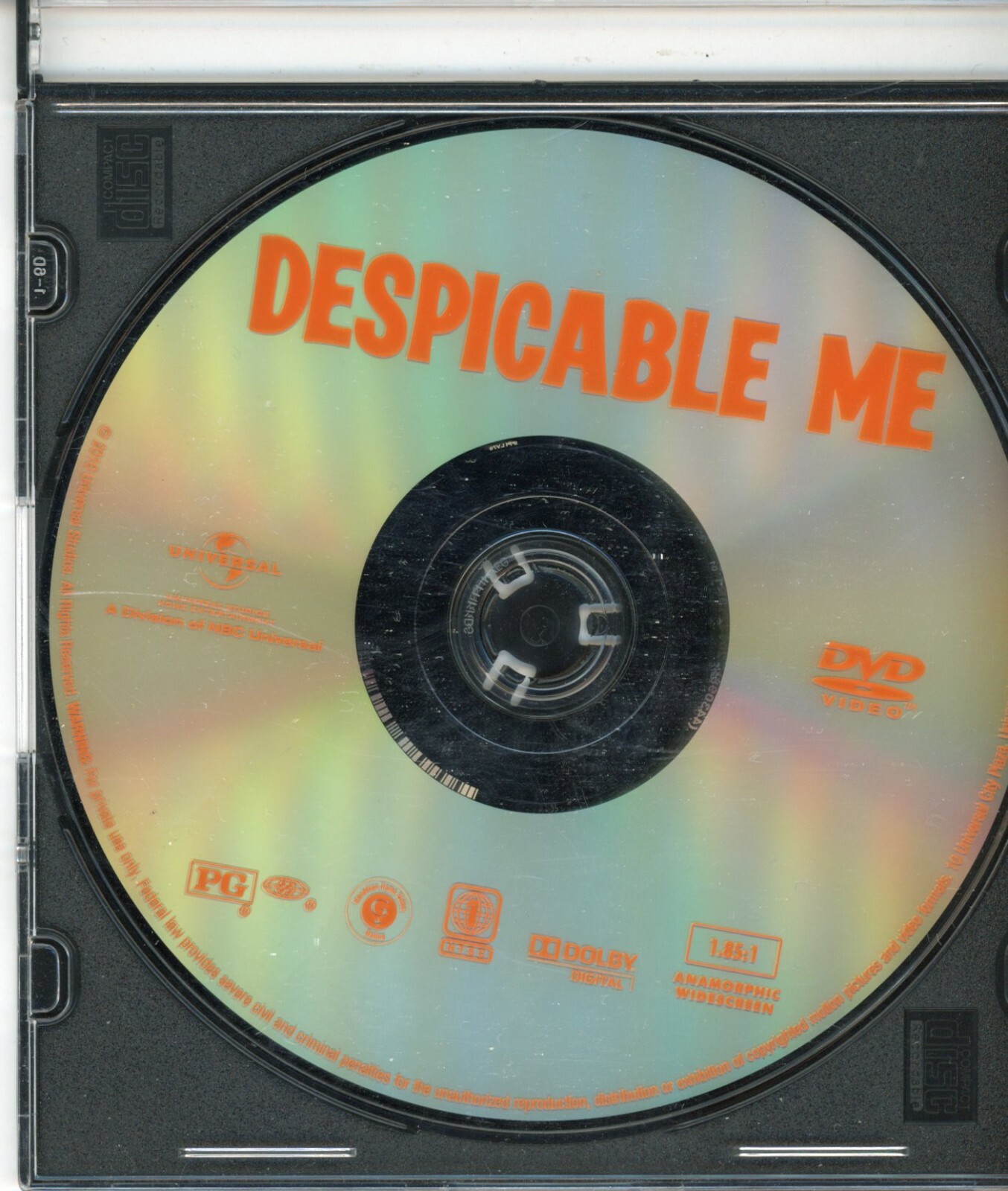 Despicable Me (DVD, 2010) *DISC ONLY* 25192018176| eBay