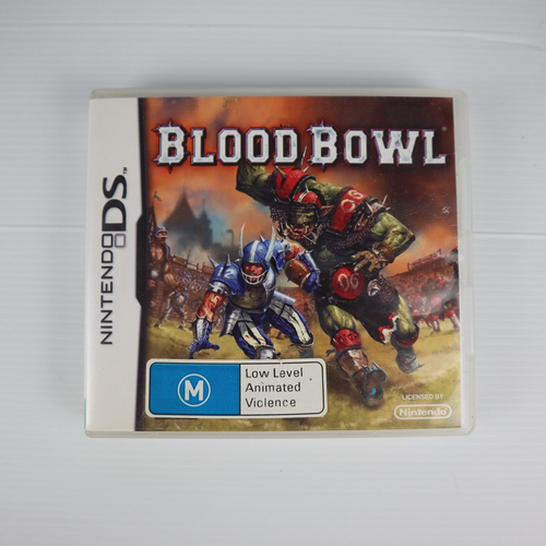 Blood Bowl Nintendo DS 3DS Warhammer Games Workshop 40k Grid Iron ...