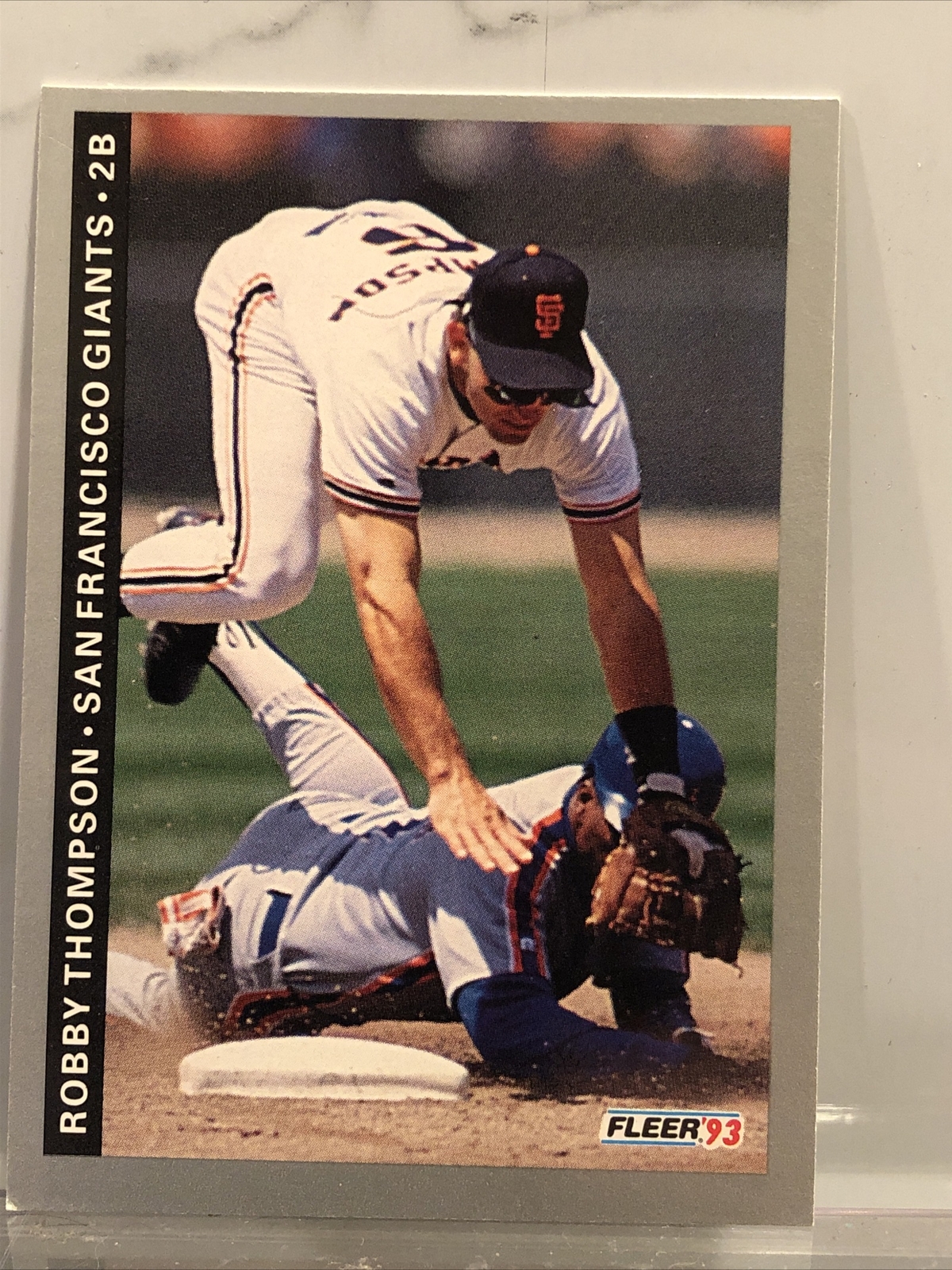 1993 Fleer San Francisco Giants Baseball Card #538 Robby Thompson | eBay