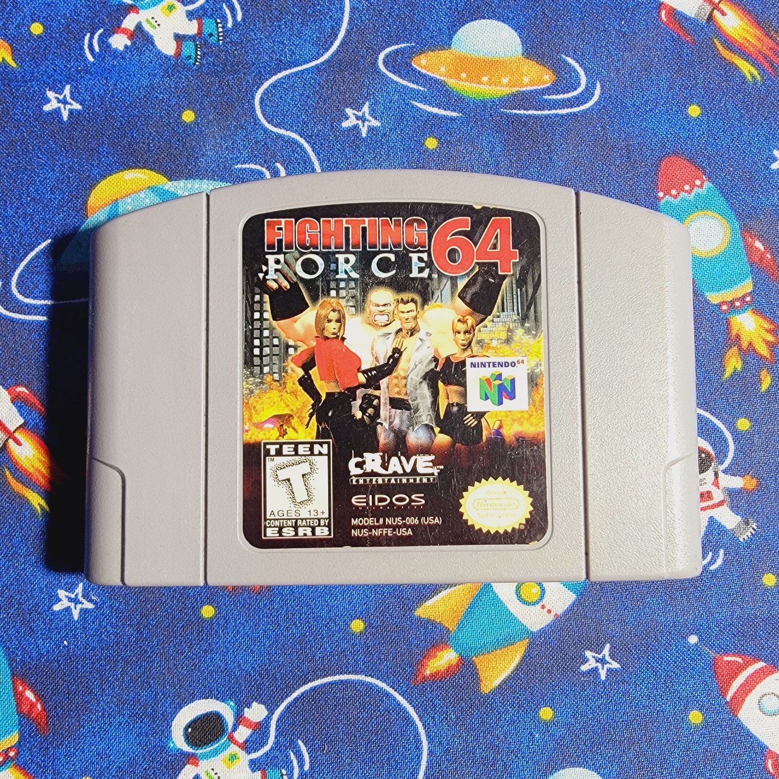 Fighting Force 64 (Nintendo 64, 1999) N64 Authentic Game Cleaned Tested ...