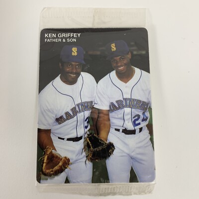 1991 Mother's Cookies Ken Griffey - Father & Son Seattle Mariners #3 ...