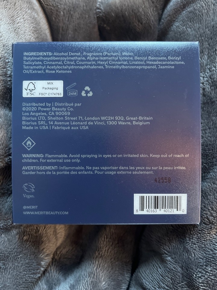 MERIT Retrospect L’Extrait de Parfum 1 Fl oz New In Box | eBay