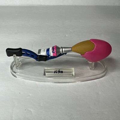 2016 Splatoon Buki Weapons 2" Inkbrush Pink Ink Mini Replica Nintendo ...