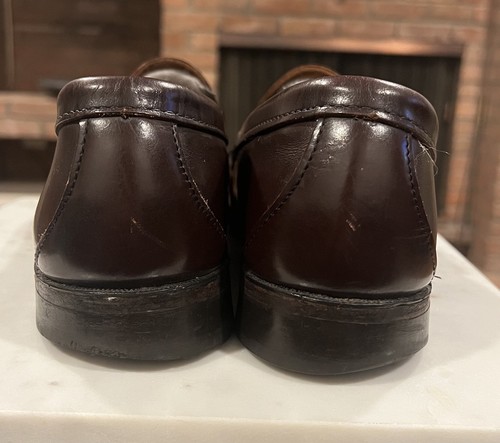 Sebago Classic Dan Loafers Size 12 D Shoe Penny Burgundy Leather Casual ...