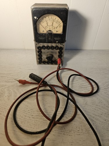 Vintage Triumph Multimeter 351 Meter Tester w/ Wires Untested | eBay