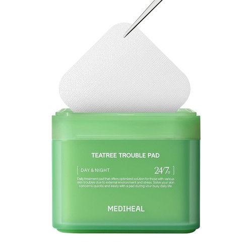 MEDIHEAL Teatree Trouble Facial Toner Pads with Tea Tree & | eBay