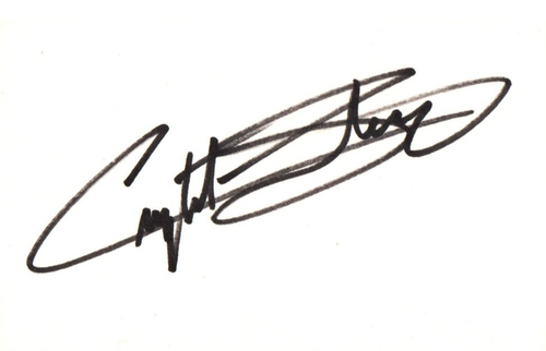 CRYSTAL STORM - Autographed Danish-American Pornographic Actress - 3X5 ...