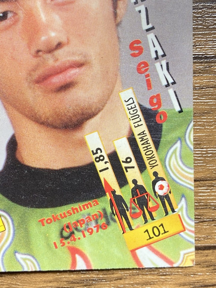 Panini 1998 France World Cup Card #101 Seigo Narazaki Japan | eBay UK