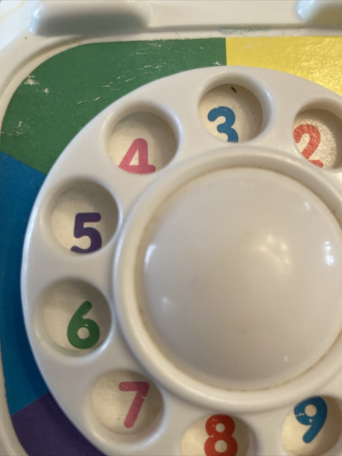 Fisher Price 1993 Pull Along Chatter Phone Toy Raining Noise When You ...