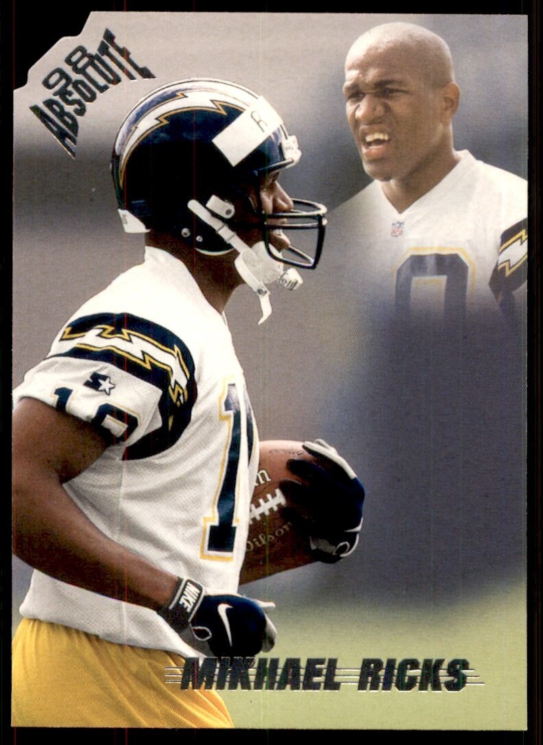 1998 Playoff Absolute Retail Mikhael Ricks Rookie San Diego Chargers ...