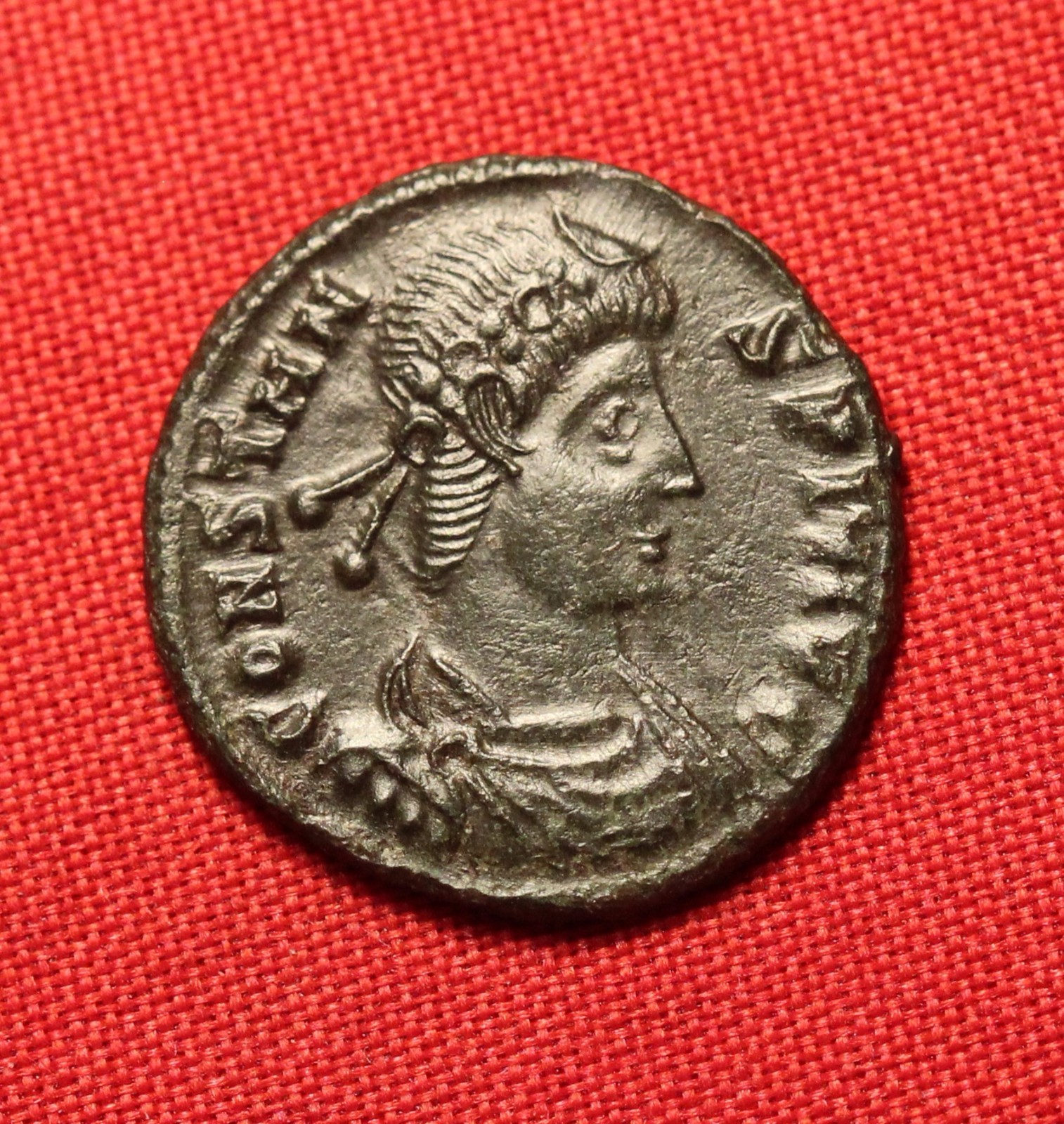 Ancient Roman Constans Bronze AE4 Coin | eBay